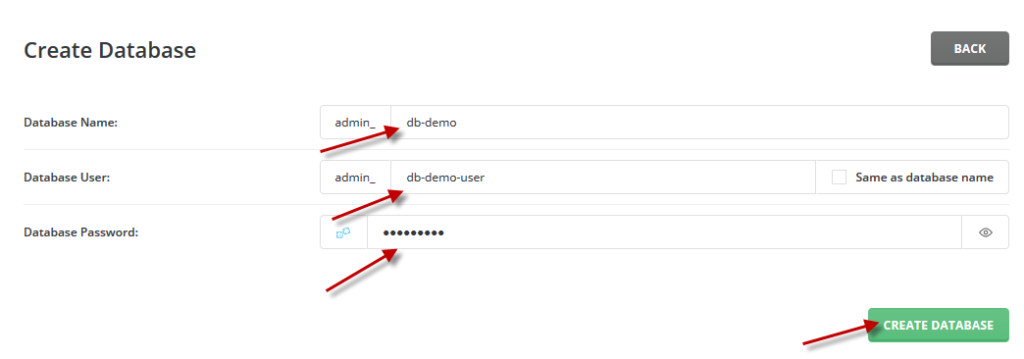 آموزش ساخت دیتابیس در دایرکت ادمین با MySQL Management